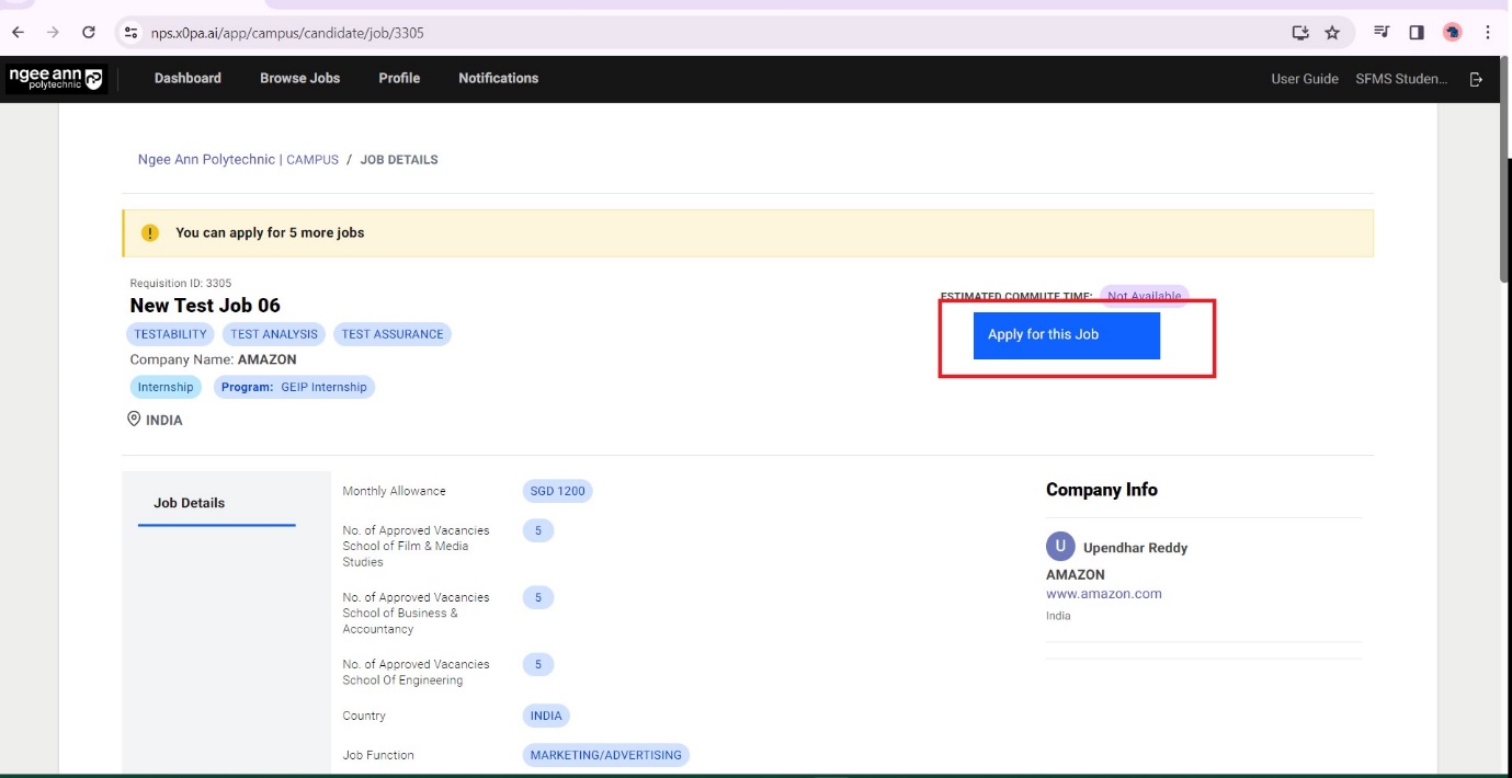 Student User Guide | Ngee Ann Polytechnic
